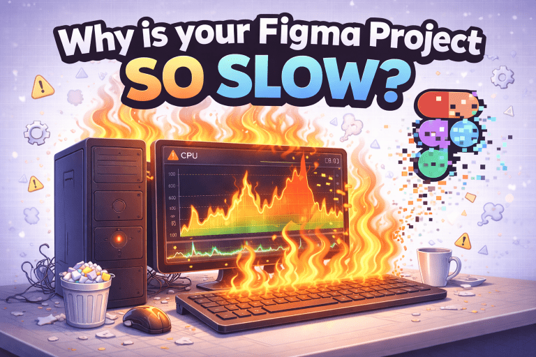 Why is my Figma Project So Slow? | Vernard Mercader